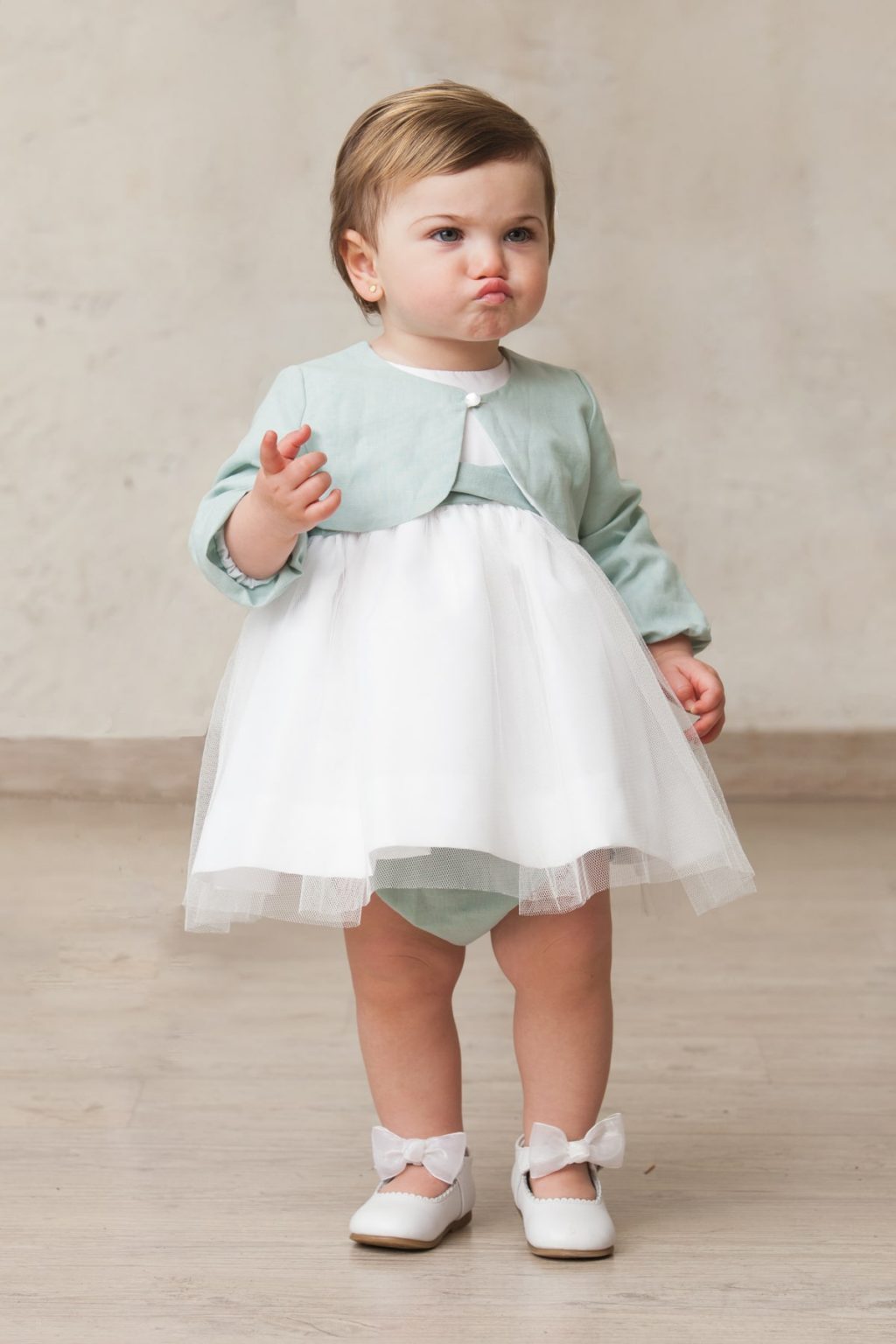 Vestido ceremonia bebé para bodas | Quémono