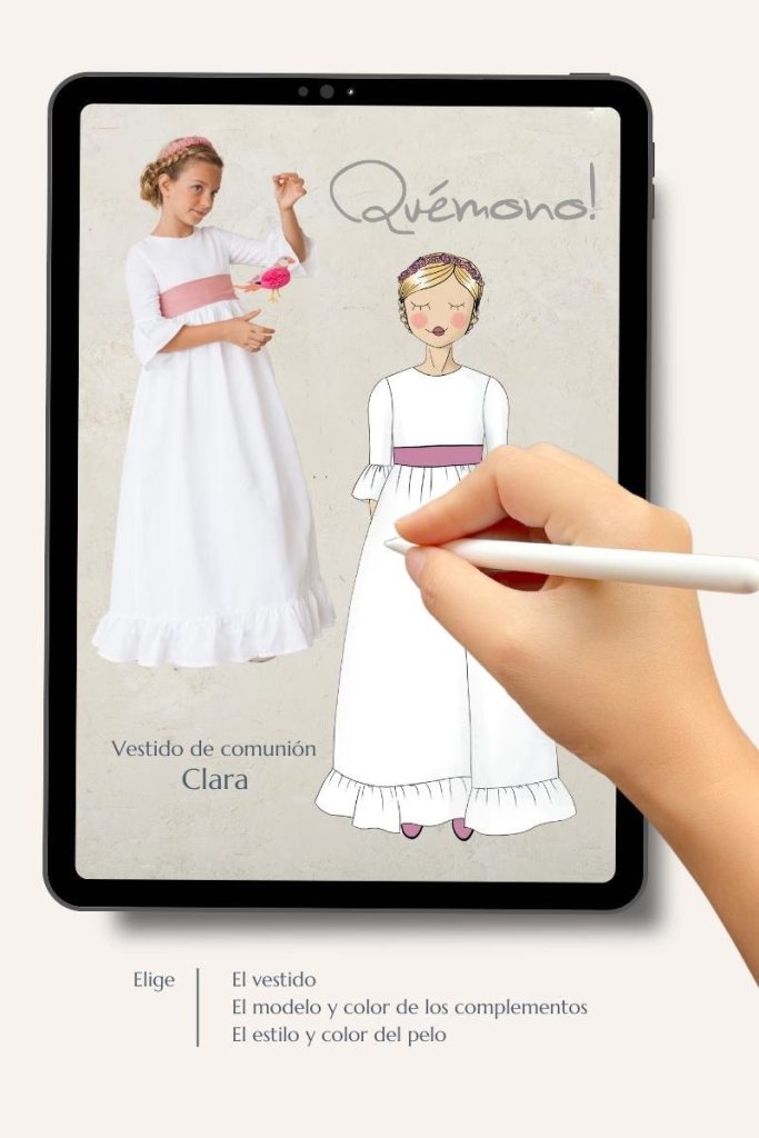 Invitación comunión digital gratis | Quémono